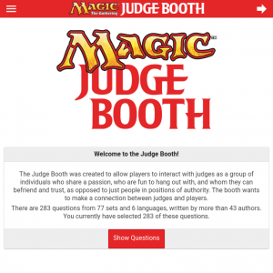 The New Judge Booth - Judge Booth