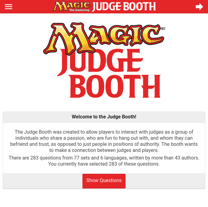 The New Judge Booth - Judge Booth